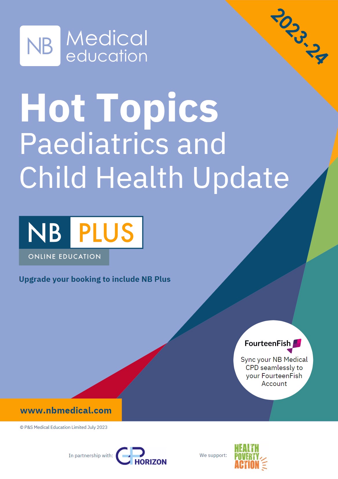 Hot Topics Paediatrics for Primary Care 2023-2024 Book | NB Medical